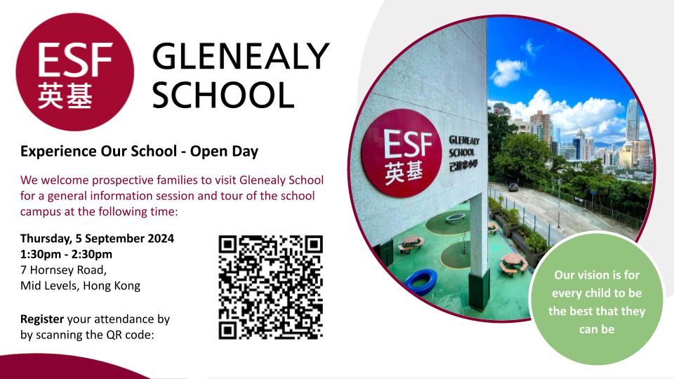 ESF Parent Information Sessions - English Schools Foundation