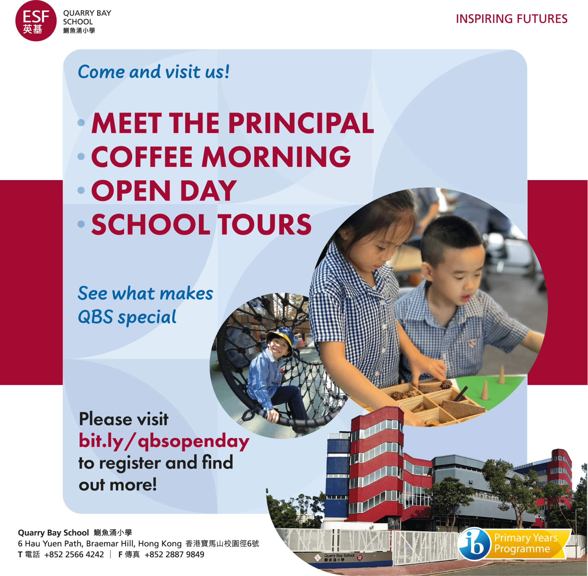 ESF Parent Information Sessions - English Schools Foundation